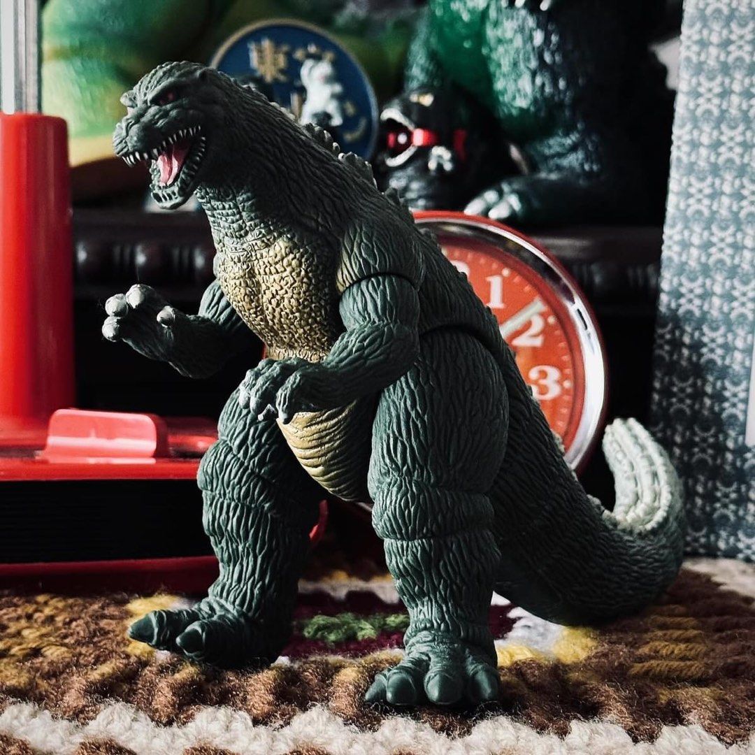 バンダイ｜BANDAI ムービーモンスターシリーズ ゴジラジュニア Godzilla junior 哥吉拉二世 日本製 東寶怪獸 哥吉拉 軟膠玩具 Sofubi, 書籍、休閒與玩具, 玩具、公 ...
