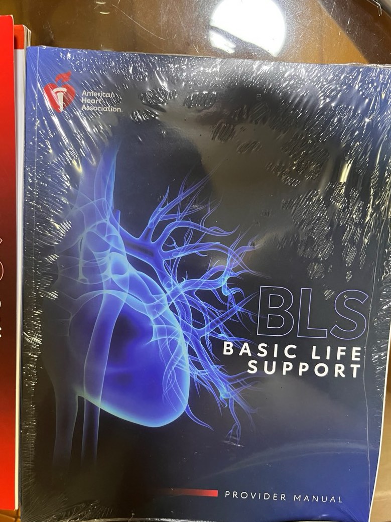 英文急救書 Basic Life Support BLS AHA 2020 edition (newest) 美國心臟協會基本急救 有包膠 ...