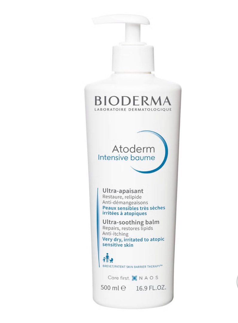 全新Bioderma atoderm intensive baume 有效針對濕疹, 美容＆個人護理, 沐浴＆身體護理, 沐浴及身體護理 ...