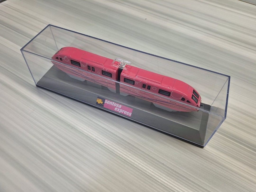 [BNIB] Sentosa Express Train (Pink/Yellow), Hobbies & Toys, Toys ...