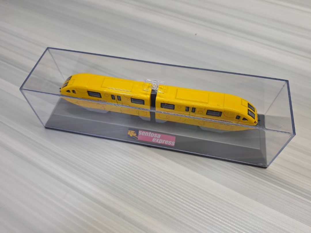 [BNIB] Sentosa Express Train (Pink/Yellow), Hobbies & Toys, Toys ...