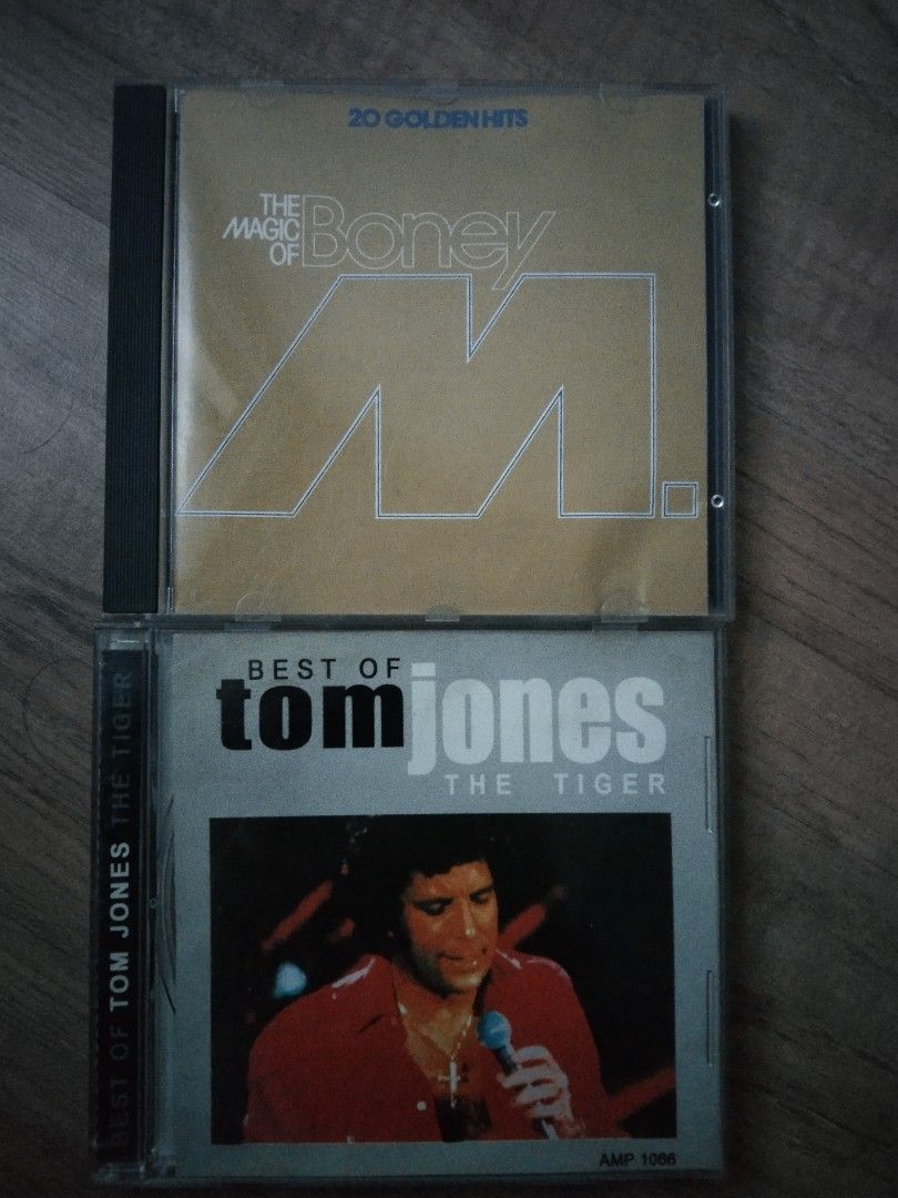Boney M and Tom Jones Cd early pressing, Hobbies & Toys, Music & Media ...