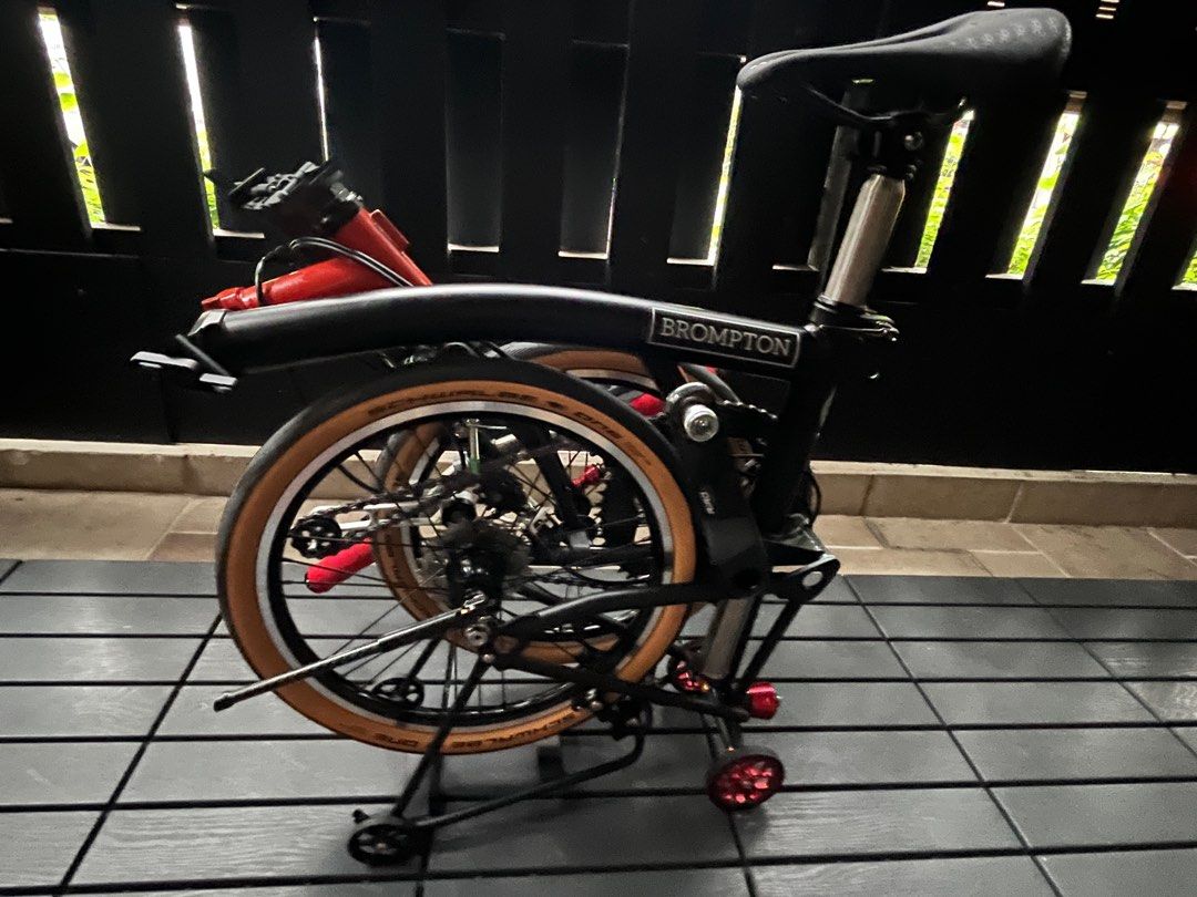 Brompton 8.3kg S7R-X super light external gear full mod, Sports ...