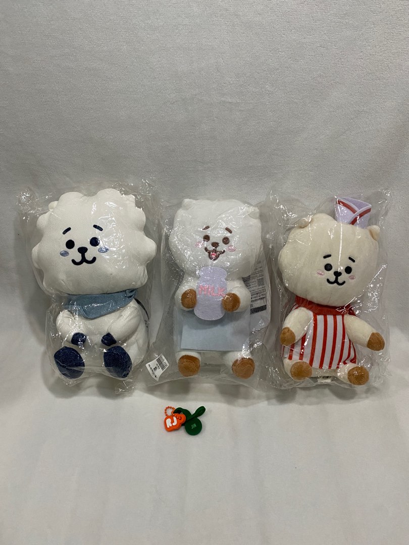 BT21 RJ dolls ( denim / bath time / diner ), Hobbies & Toys ...