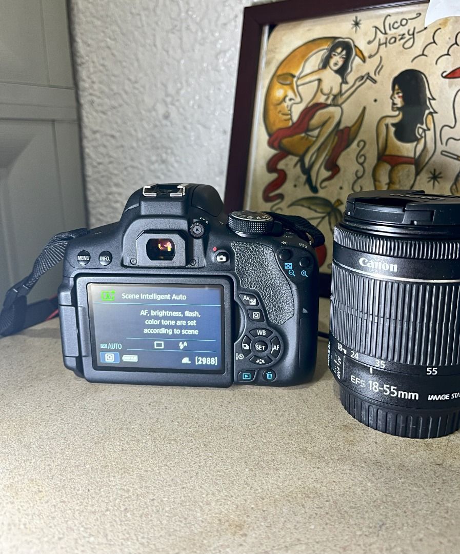 CANON 750D (Very good condition!) RUSH, Photography, Cameras on Carousell