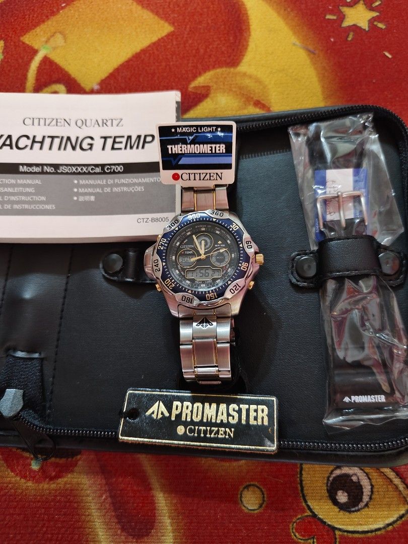 Citizen Promaster Yacht Timer 37mm Brand New NOS Highly Collectible ...