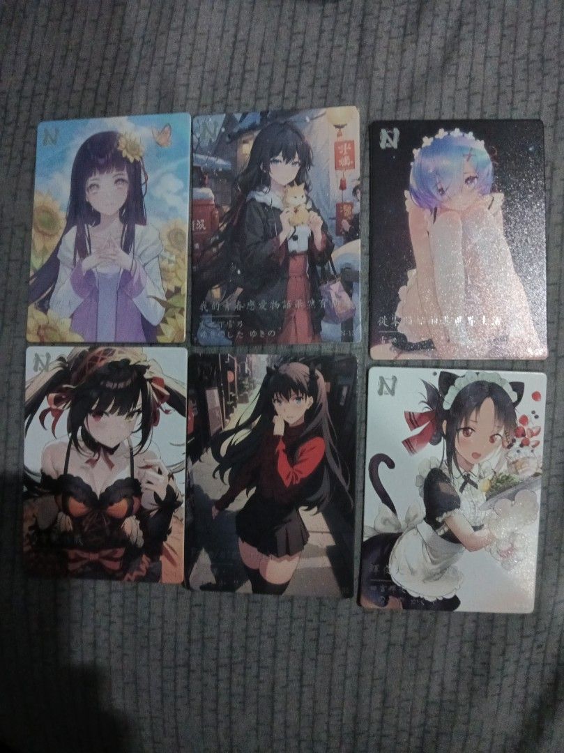 Comic party anime waifu card, Hobbies & Toys, Toys & Games on Carousell