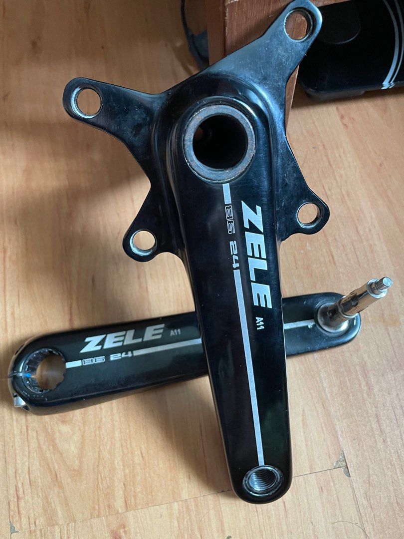 Crankset Driveline Zele A11., Sports Equipment, Bicycles & Parts, Parts ...