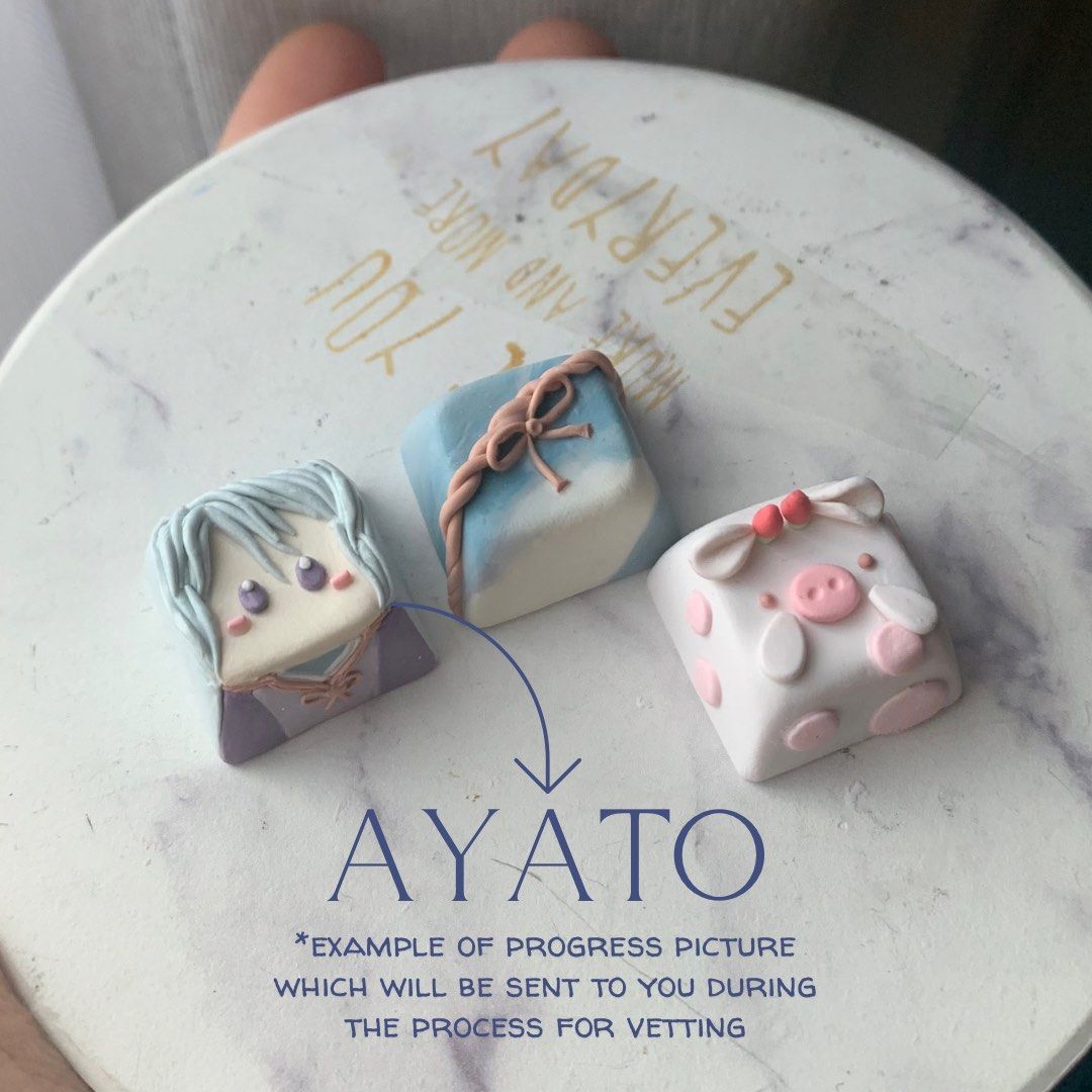 CUSTOM KEYCAP GENSHIN , HONKAI STAR RAIL , WUTHERING WAVES WUWA for Mech Keyboard | Artisan Key ...