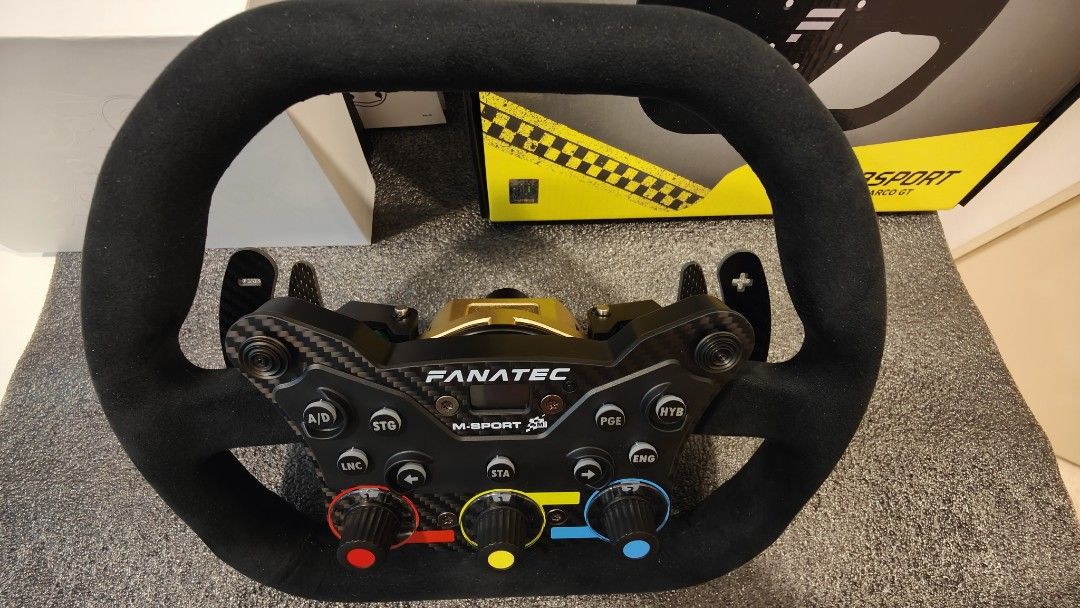 Custom Series Fanatec Sparco 310 | Podium M-Sport Button Module Rally ...