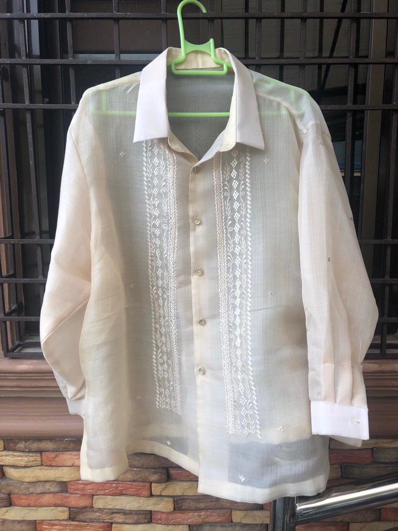 Customized Barong Tagalog Piña Jusi by Maestro Nueno Ramon Santiago ...