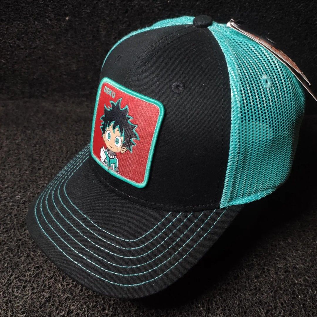 DEKU MY HERO ACADEMIA TRUCKER CAP, Men's Fashion, Watches & Accessories ...