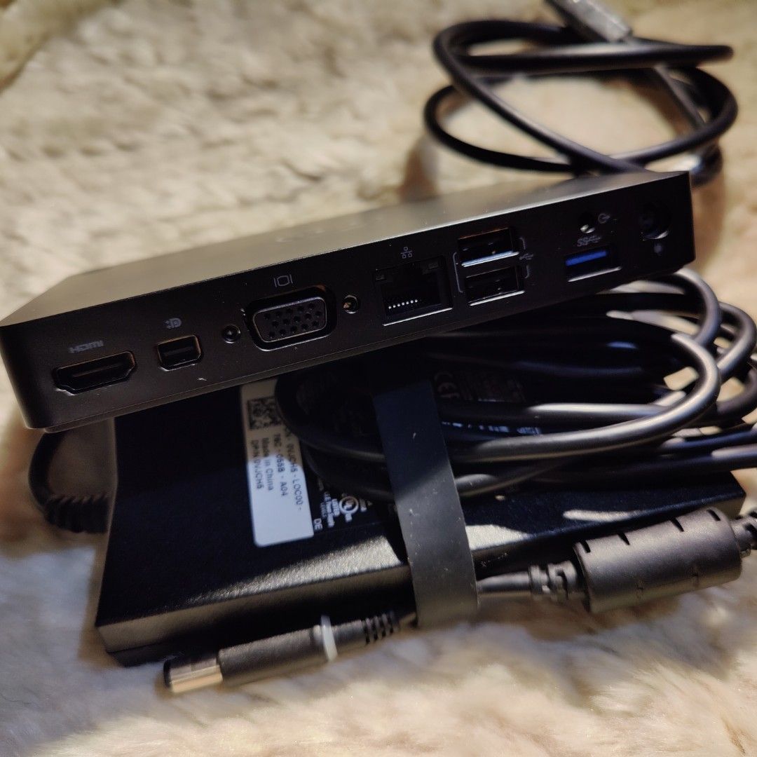 Dell docking station 4k displaylink HDMI DP 三顯示器座連火牛, 電腦＆科技, 電腦周邊及配件 ...