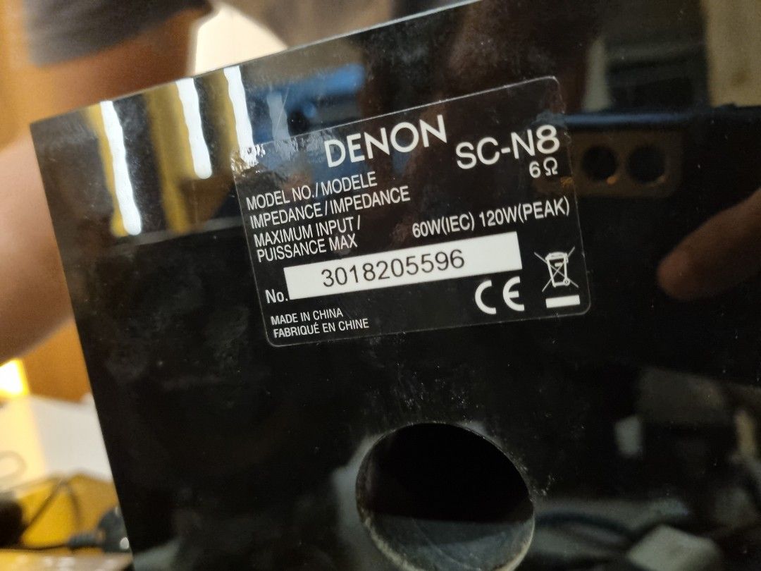 Denon bookshelf PASSIVE Speaker ONLY, Elektronik, Audio di Carousell
