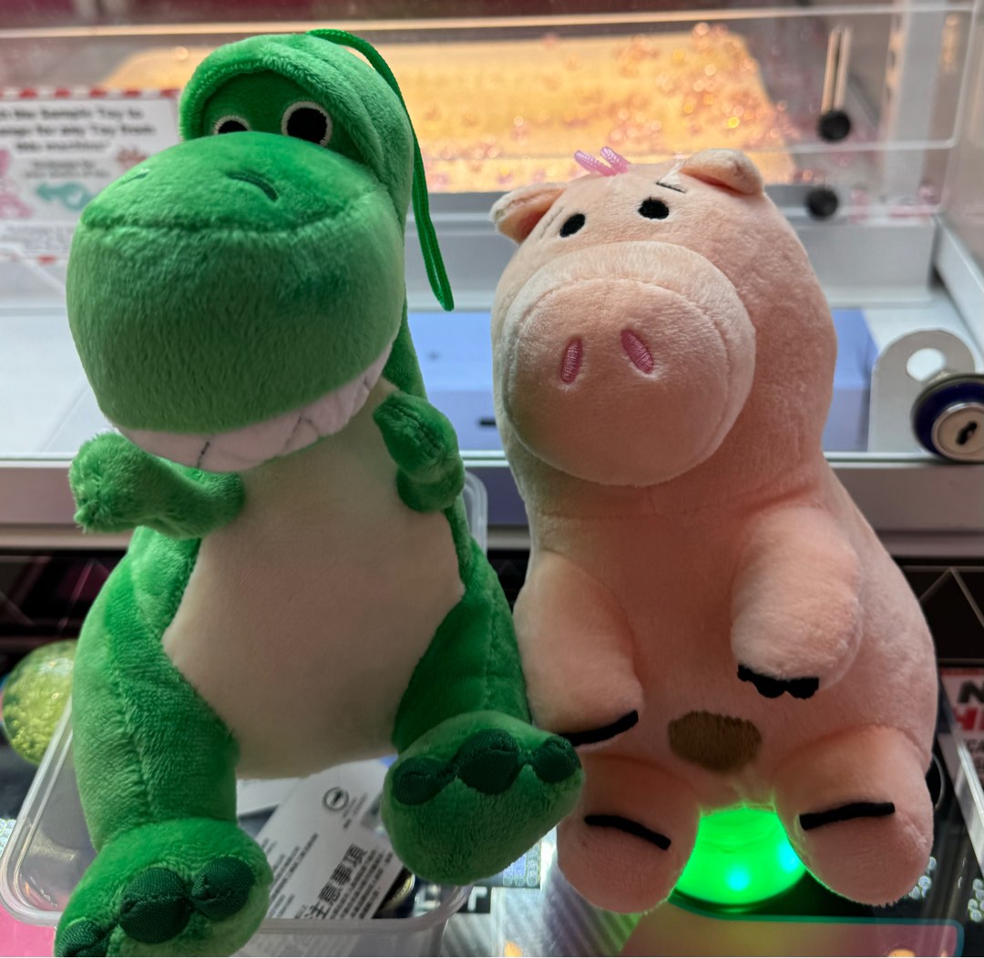 Disney Pixar Toy Story Rex & Hamm Plushies, Hobbies & Toys, Toys ...