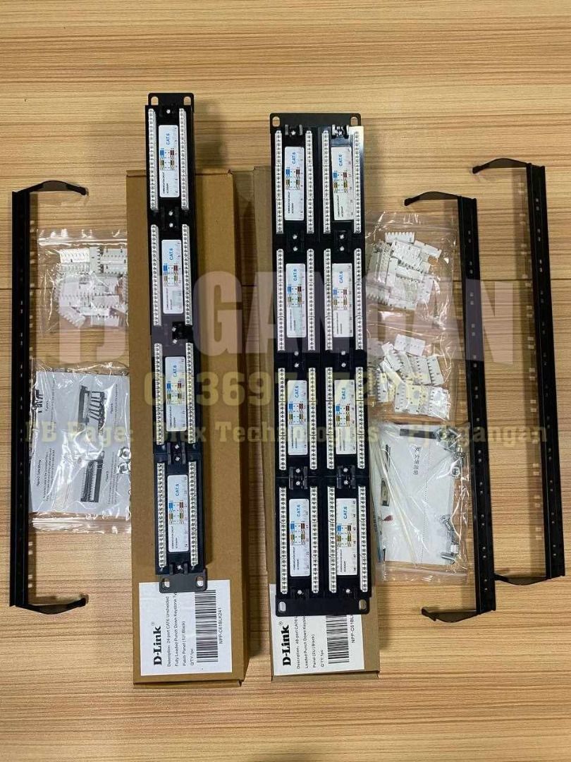 D-Link Patch panel fully Loaded / Loaded patchpanel, Computers & Tech, Parts & Accessories ...