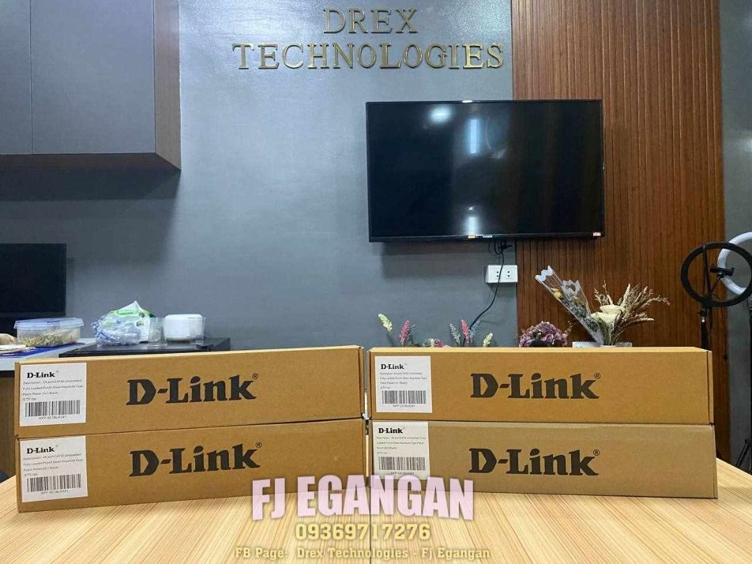 D-Link Patch panel fully Loaded / Loaded patchpanel, Computers & Tech, Parts & Accessories ...