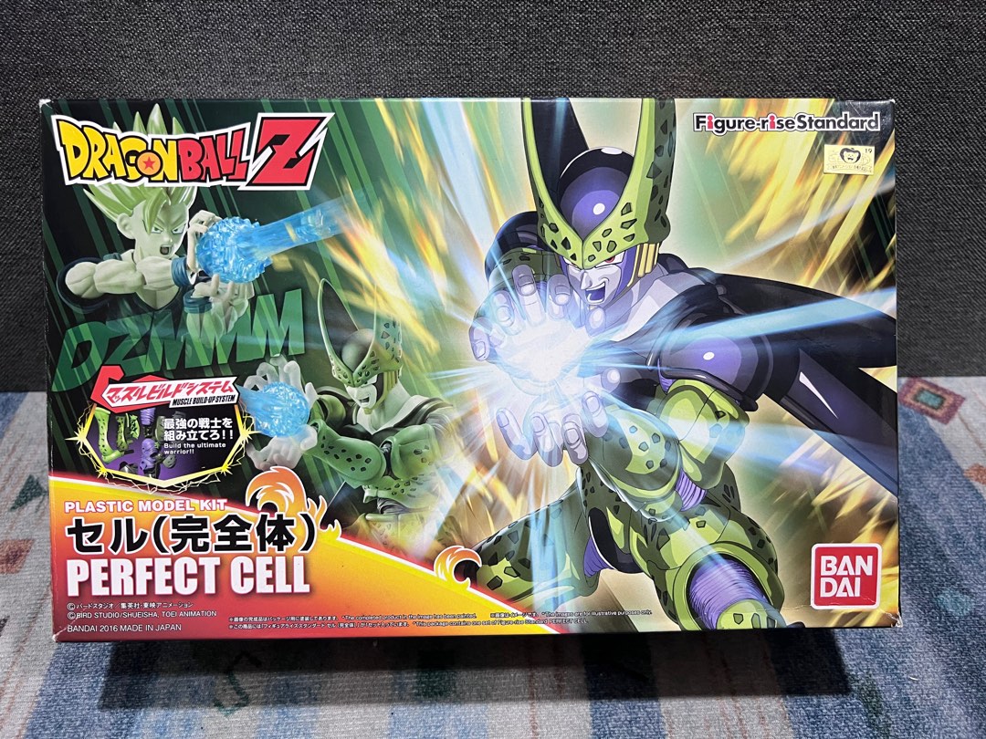 Bandai Dragon Ball Z figure rise standard Perfect Cell 龍珠斯路 完全體, 興趣及遊戲 ...
