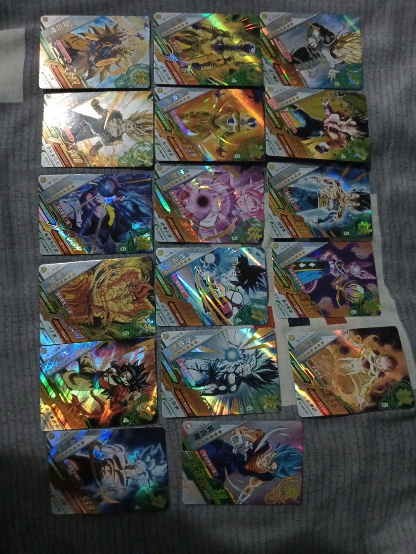 Dragon Ball SSR cards, Hobbies & Toys, Toys & Games on Carousell