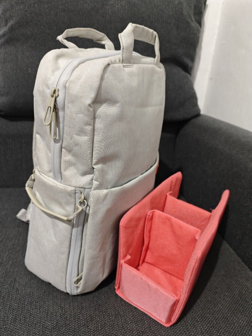 ELECOM OFF TOCO Light Grey Laptop Camera Bag, Women's Fashion, Bags ...