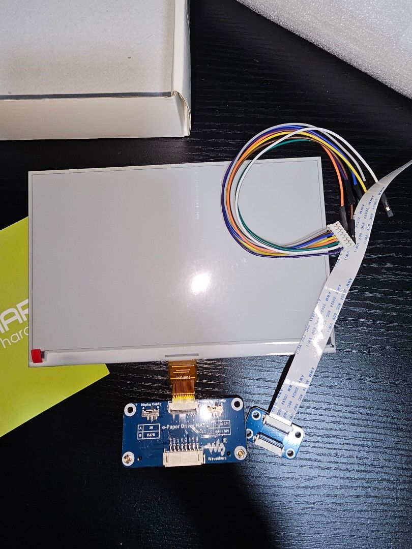 Epaper 7.5 inch Eink display Waveshare, Computers & Tech, Parts & Accessories, Monitor Screens ...