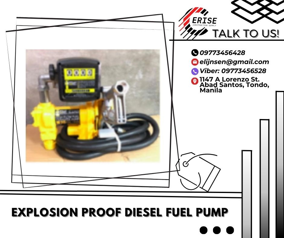EXPLOSION PROOF DIESEL FUEL PUMP, Commercial & Industrial, Construction ...