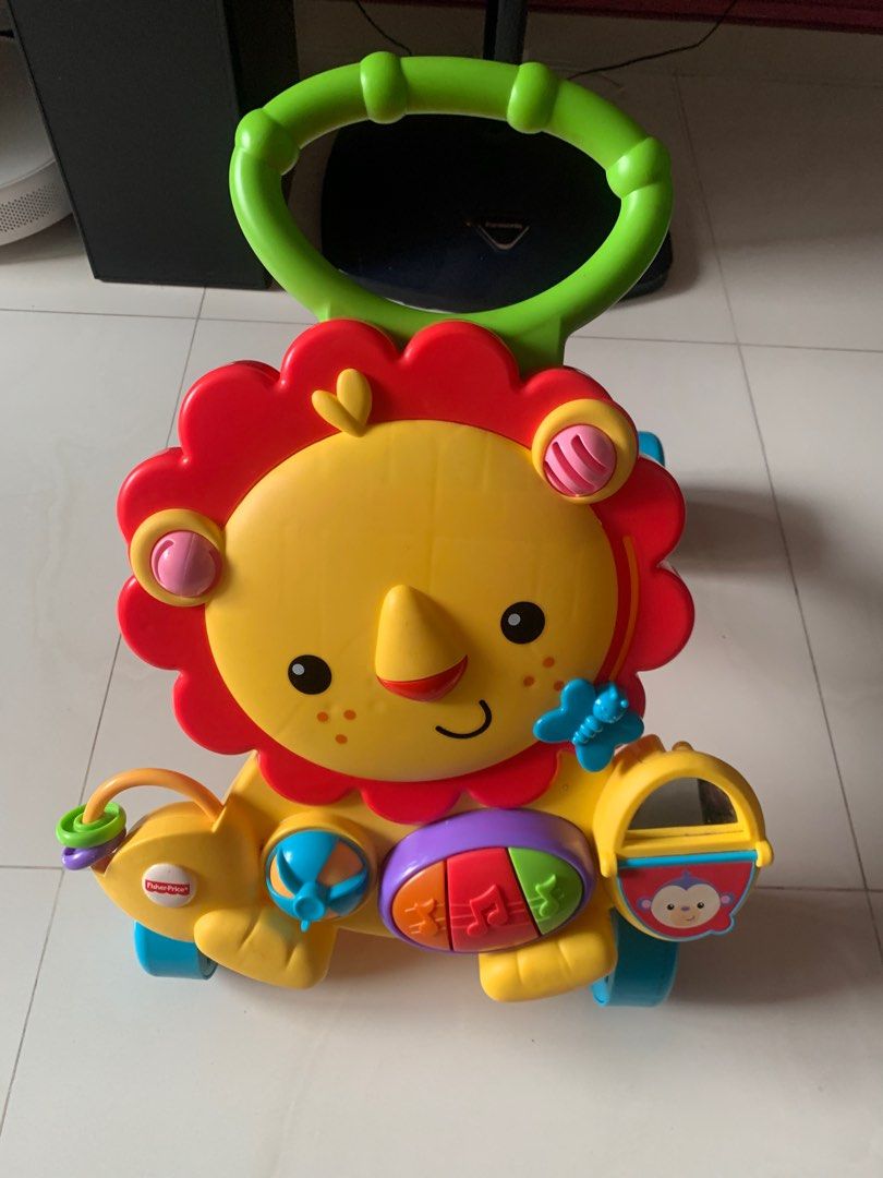Fisher Price Lion Walker, Babies & Kids, Infant Playtime on Carousell