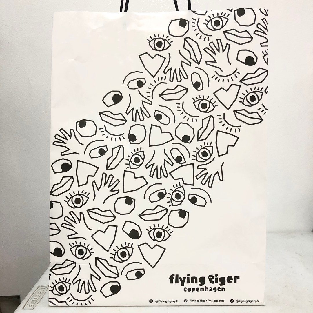 Flying Tiger Large Paper Bag, Hobbies & Toys, Stationary & Craft, Other ...