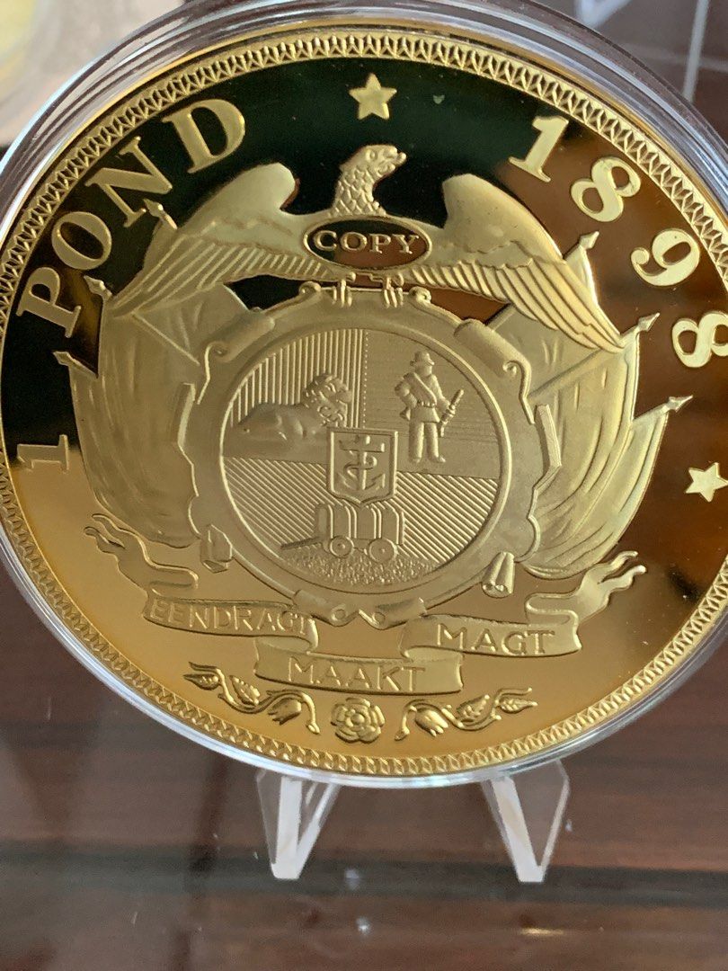 American 🇺🇸 Commemorative Large Coins 24K Gold plated with Certificate ...