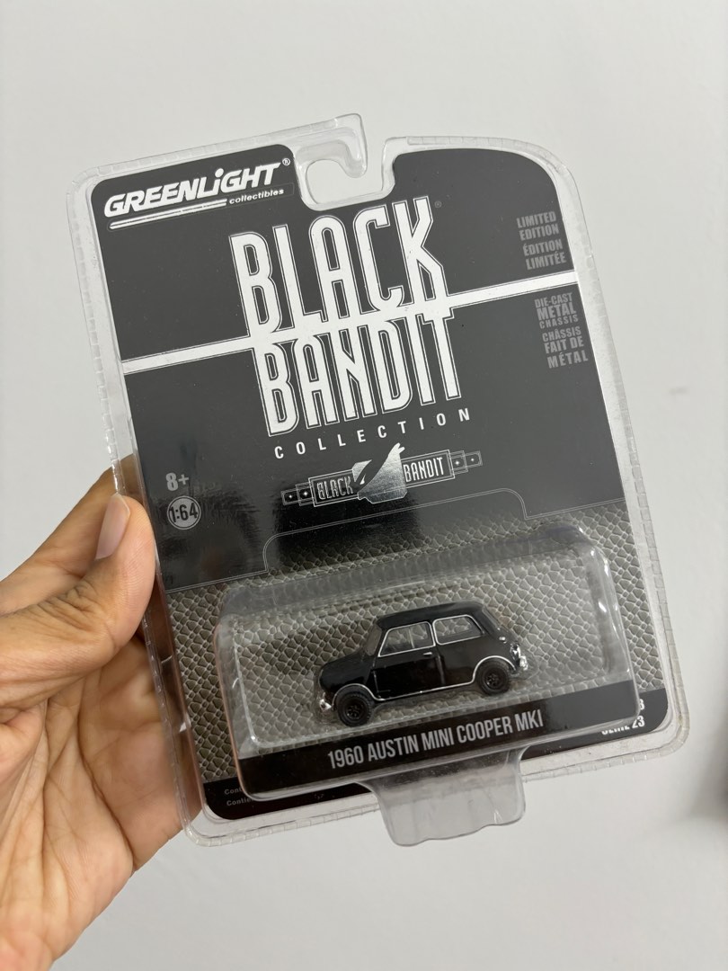 Greenlight - Black Bandit - Austin Mini Cooper, Hobbies & Toys, Toys ...