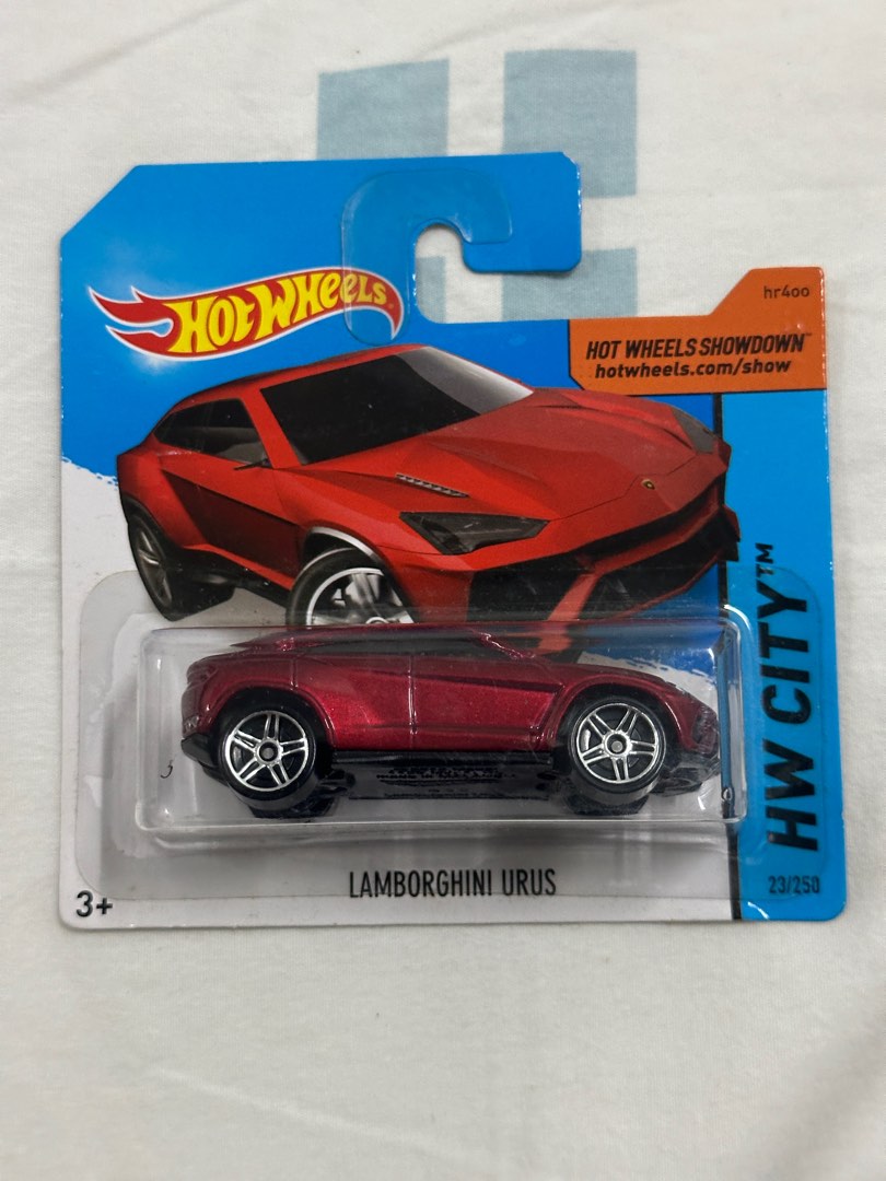 Hot Wheels 1/64 Lamborghini Urus Red rare, Hobbies & Toys, Toys & Games ...