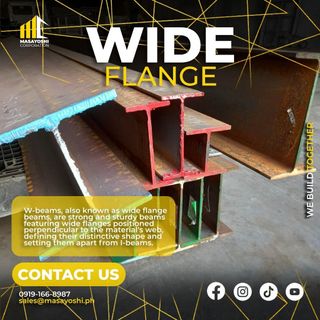 WIDE FLANGE 12 X 6 1/2 30# 6MTRS,WIDE FLANGE 6 X 4 9# 6MTRS,, I Beam ...