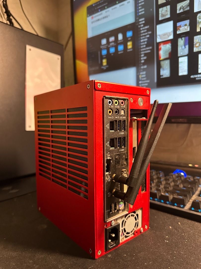 itx 黑蘋果 迷你電腦 E3-1230v3 16G Quadro k600 Win / Mac 雙系統 全鋁 Wifi, 電腦＆科技, 桌上 ...