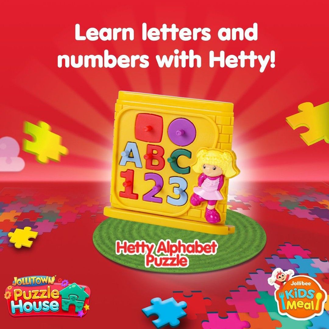 Jollibee Kids Meal Jollitown Puzzle House POPO BLOCK PUZZLE July 2023 ...