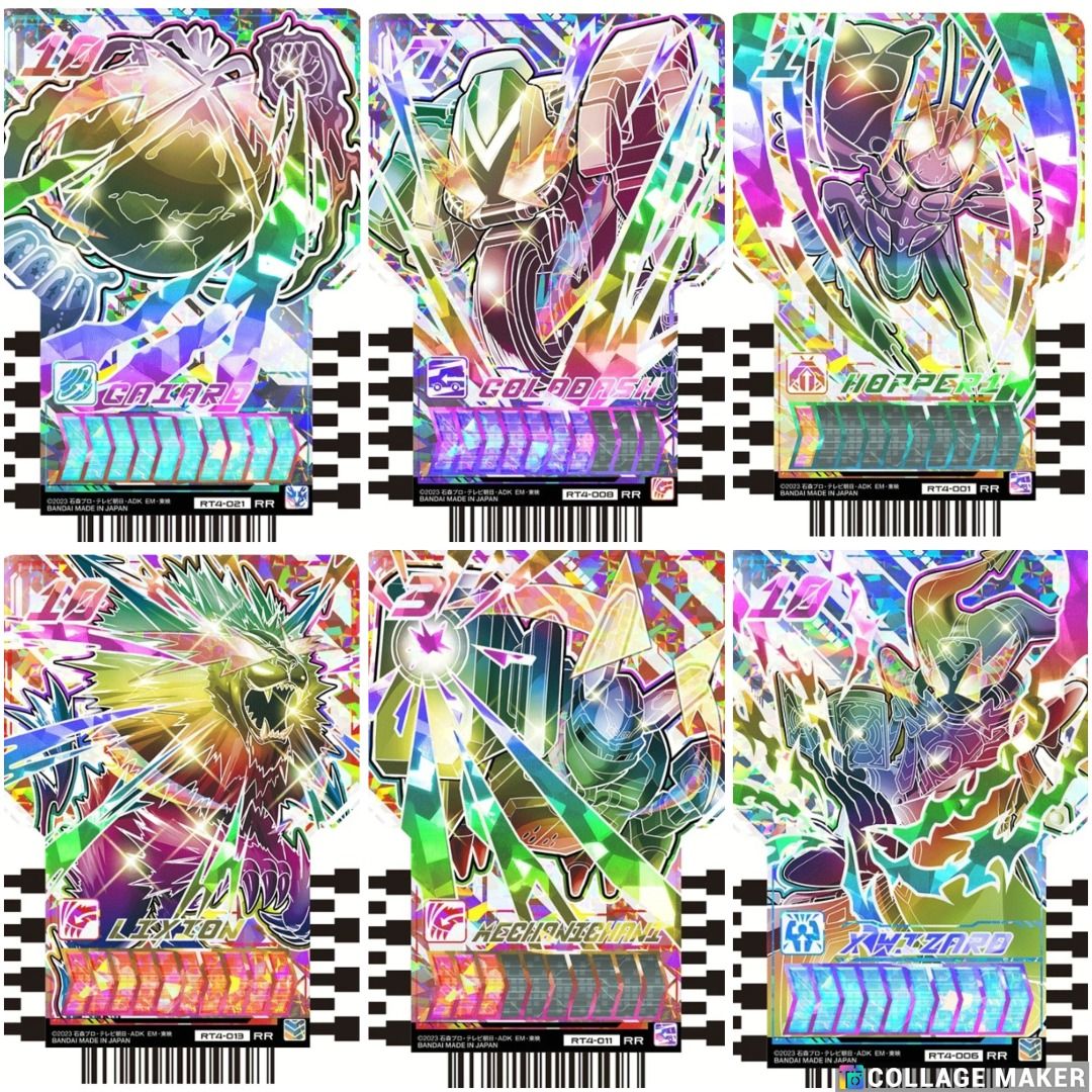 Kamen Rider Gotchard Rider Chemy Card Photo Listing [UPDATED PHASE 04 ...