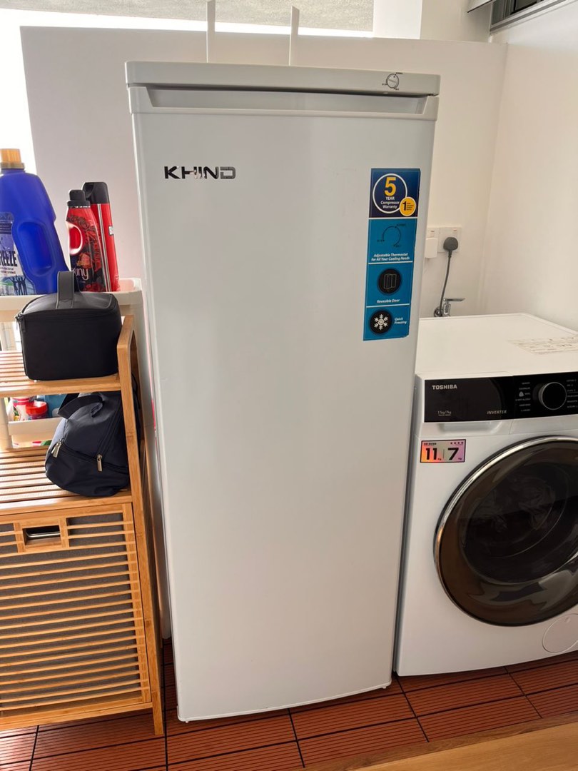 Khind Upright Freezer, TV & Home Appliances, Kitchen Appliances ...