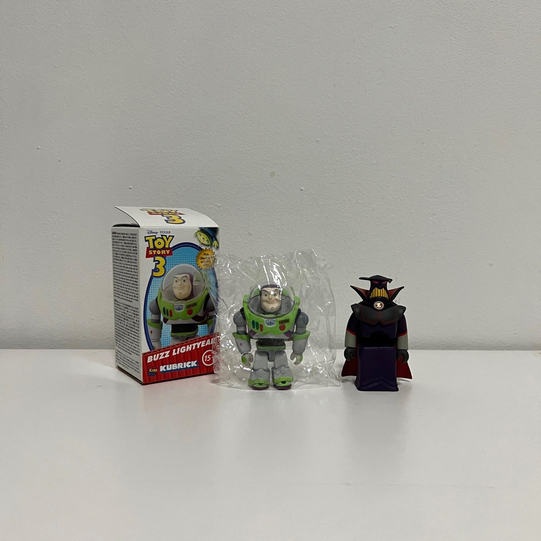 Kubrick Disney Pixar Toy Story Buzz Lightyear & Emperor Zurg, Hobbies ...