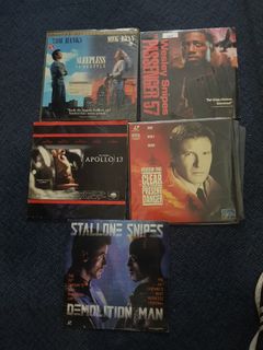 90s Movie Laser Disc / LD - Copycat, Sirens, Last Dance, The Quick ...