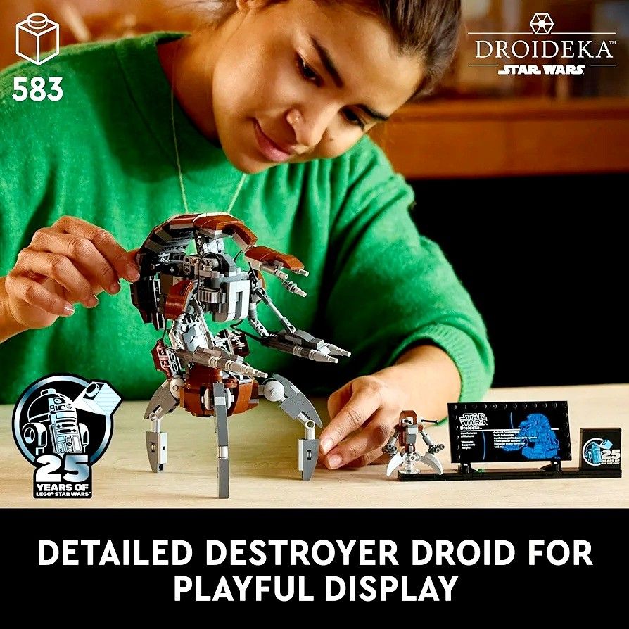 Lego Star Wars 25th Anniversary Series 75381 Droideka ( 583 Pieces ...