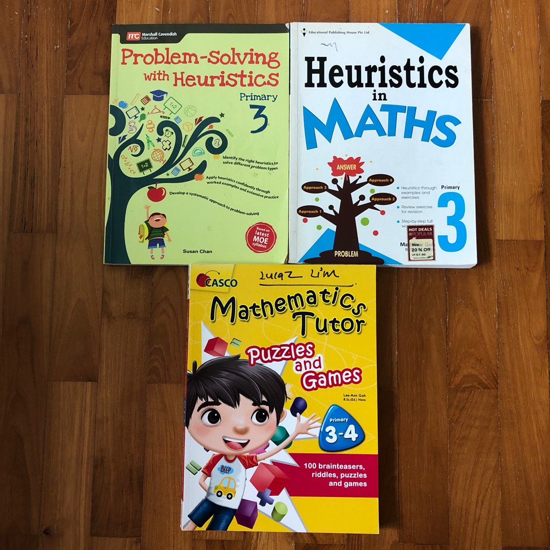 Like new/unused primary 3 P3 Math assessment books composition guide ...