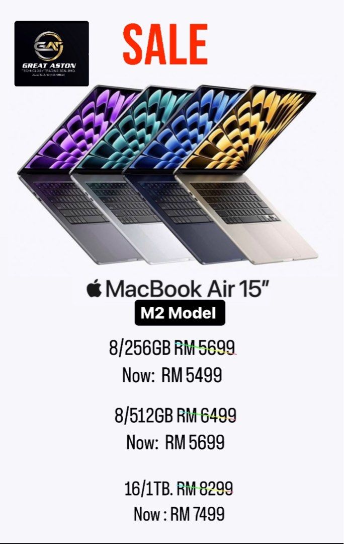 MacBook Air 15 M2 NEW PROMO, Computers & Tech, Laptops & Notebooks on ...