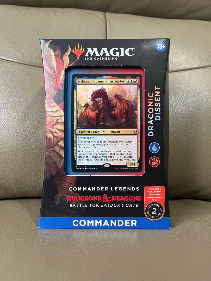 Magic: The Gathering Dungeons & Dragons Battle For Baldur's Gate ...