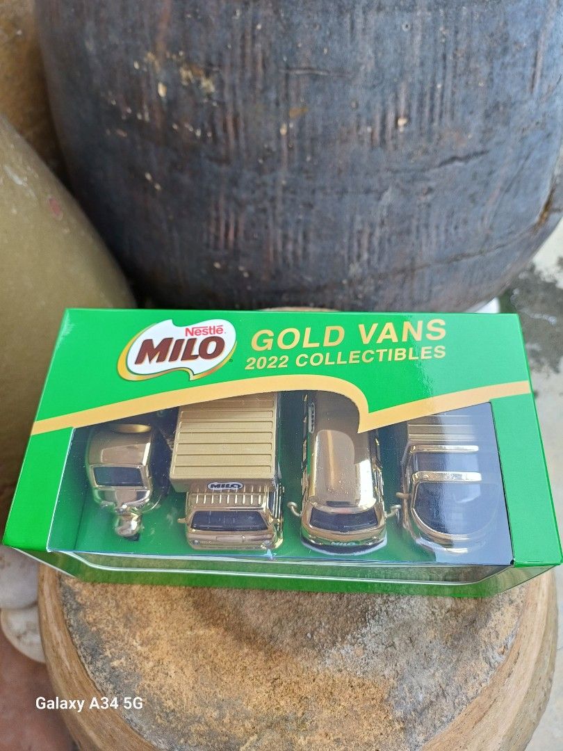 Milo Gold Van, Hobbies & Toys, Toys & Games on Carousell