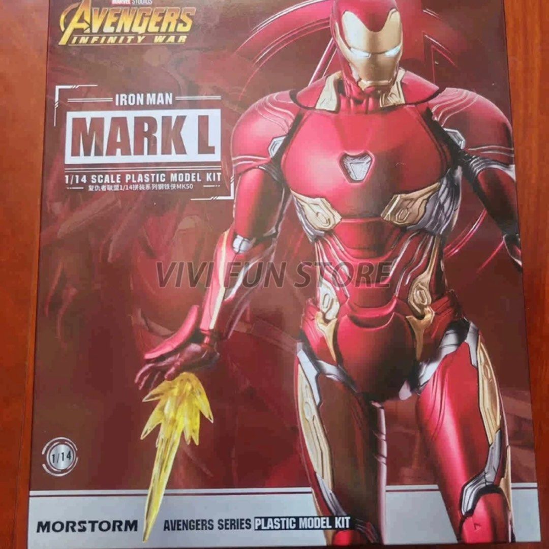 MOR Storm Avengers:Endgame Iron Man Mark 85 Mark 50 Assemble Model Kit, Hobbies & Toys, Toys ...
