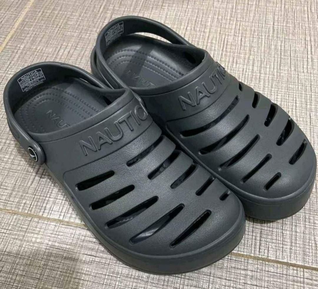 Nautica River Edge Clogs Men, Men's Fashion, Footwear, Slippers ...