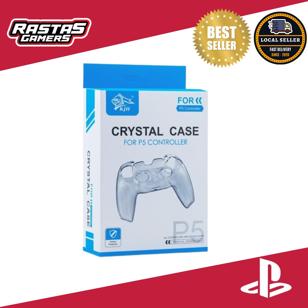 New Controller Crystal case PS5, Video Gaming, Gaming Accessories ...
