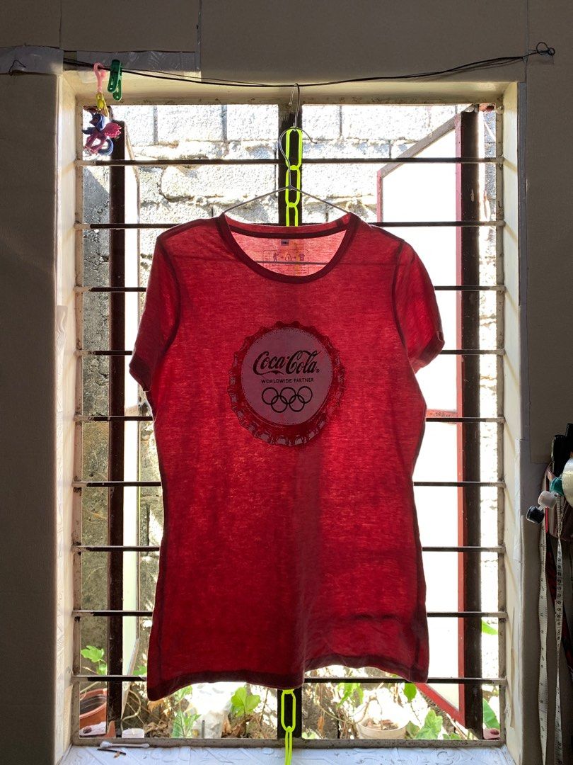 OFFICIAL MERCH COCA COLA, Women's Fashion, Tops, Shirts on Carousell