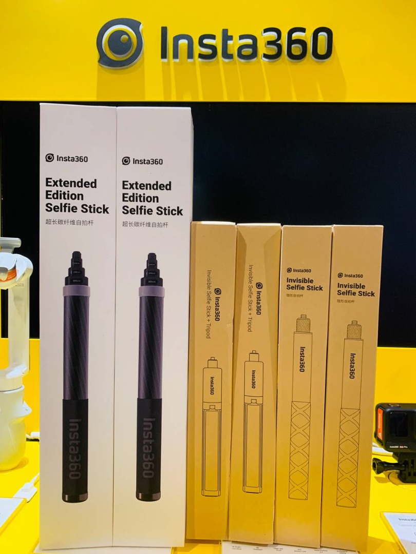 Original Insta360 Invisible Selfie Sticks, Photography, Cameras on ...