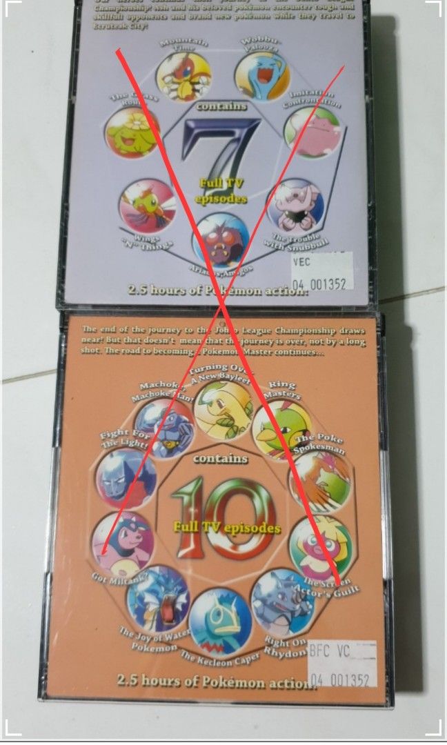 Pokemon VCD & DVD from $1, Hobbies & Toys, Music & Media, CDs & DVDs on ...