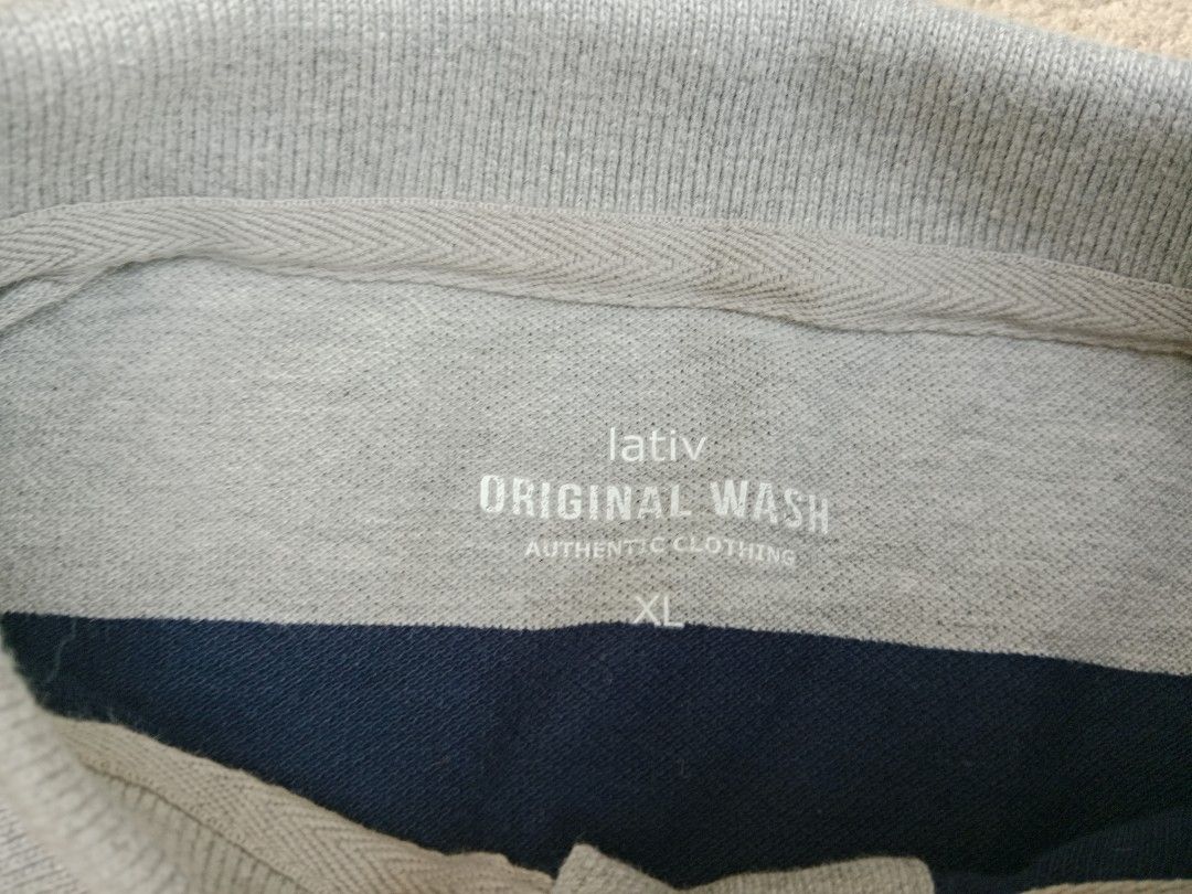 Polo LATIV x poloralphlauren x uniqlo, Fesyen Pria, Pakaian , Atasan di Carousell